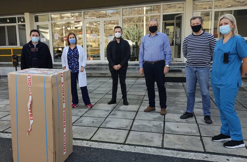 Ένα έμπρακτο ευχαριστώ στους εργαζομένους του νοσοκομείου, η δωρεά ενός ...