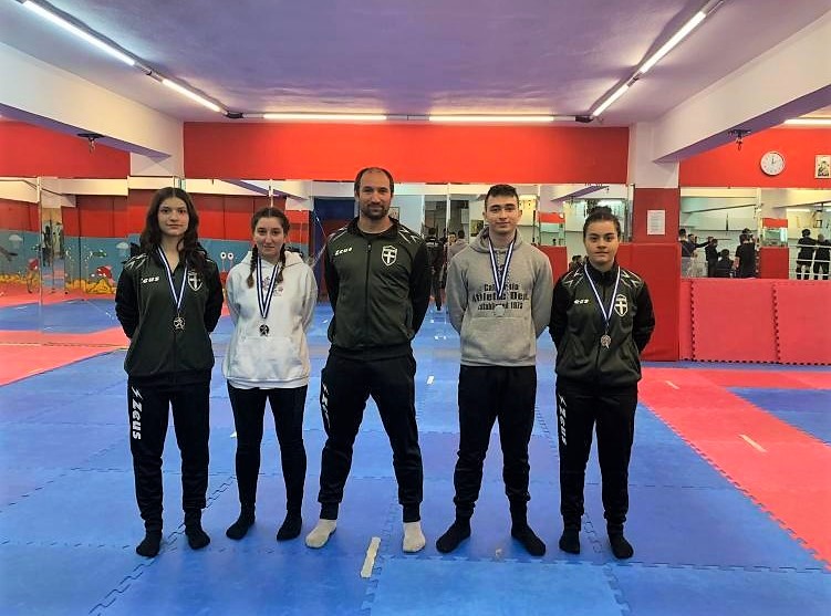 Οι αθλητές του Α.Σ. KICKBOXING ΕΔΕΣΣΑΣ στα Γιαννιτσά. - Εδεσσαϊκός Κόσμος