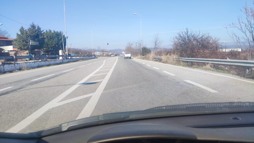 Ολοκληρώθηκε το έργο διαγράμμισης του Εθνικού Οδικού Δικτύου της Πέλλας ...